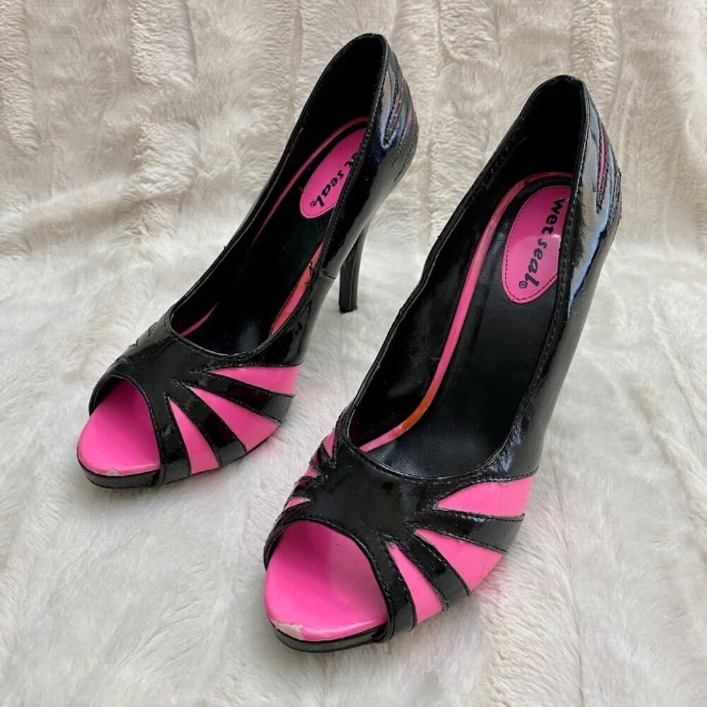 Vintage Monster High Draculaura Inspo Black Pink Peep… - Gem